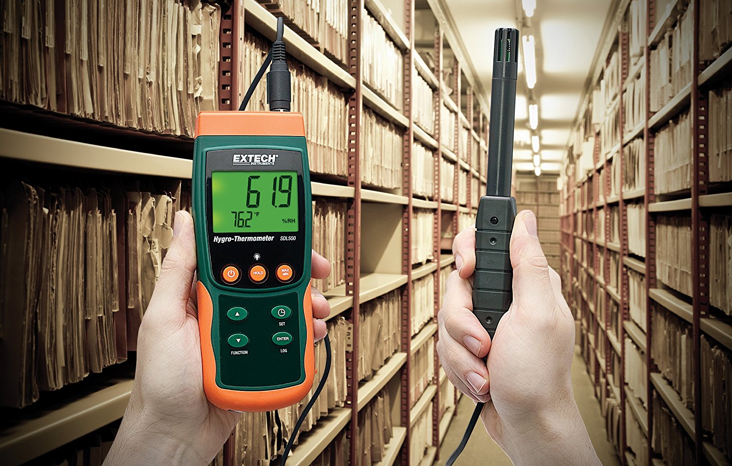 Extech SDL500 Hydro-Thermometer SD Logger N3 free image download