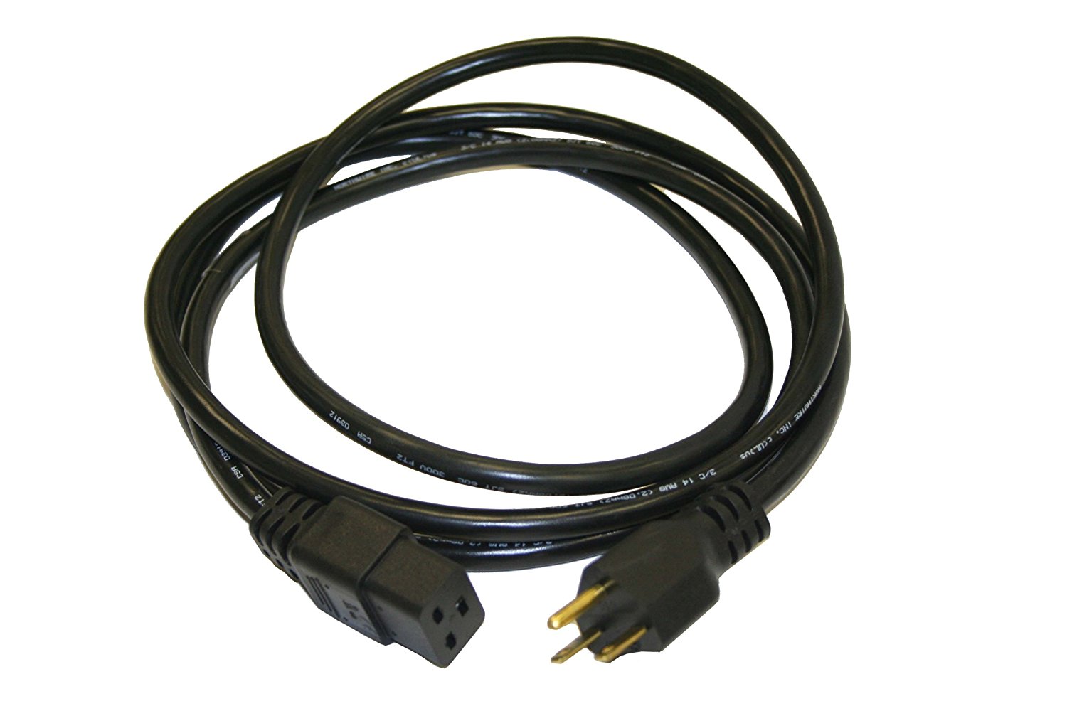 Interpower 86226060 North American NEMA 6-15 Cord Set, NEMA 6-15 Plug ...