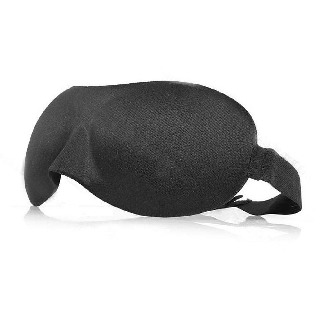 BXT Travel Night&Noon Nap Sleep Soft Eye Mask Blindfold Blinder Black ...