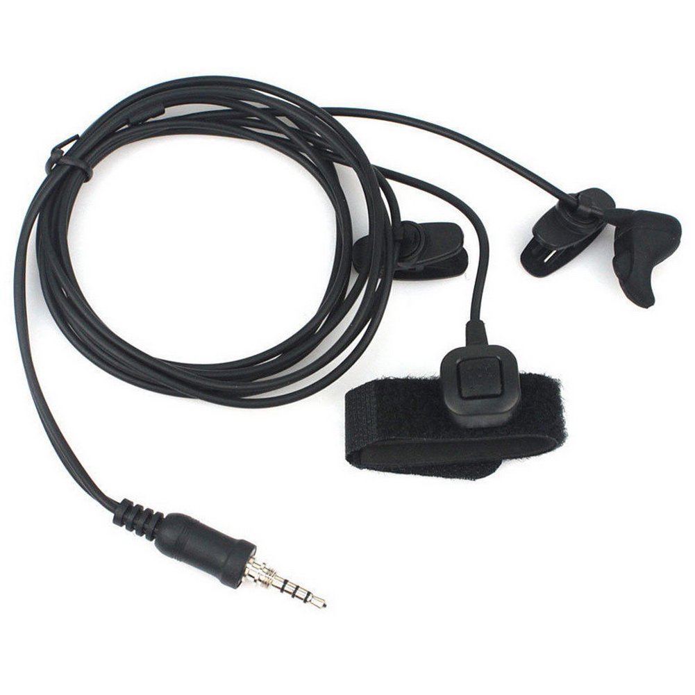 IFeng® Ear-Vibration Earbone Earpiece Headset Noise-reducing Finger PTT ...