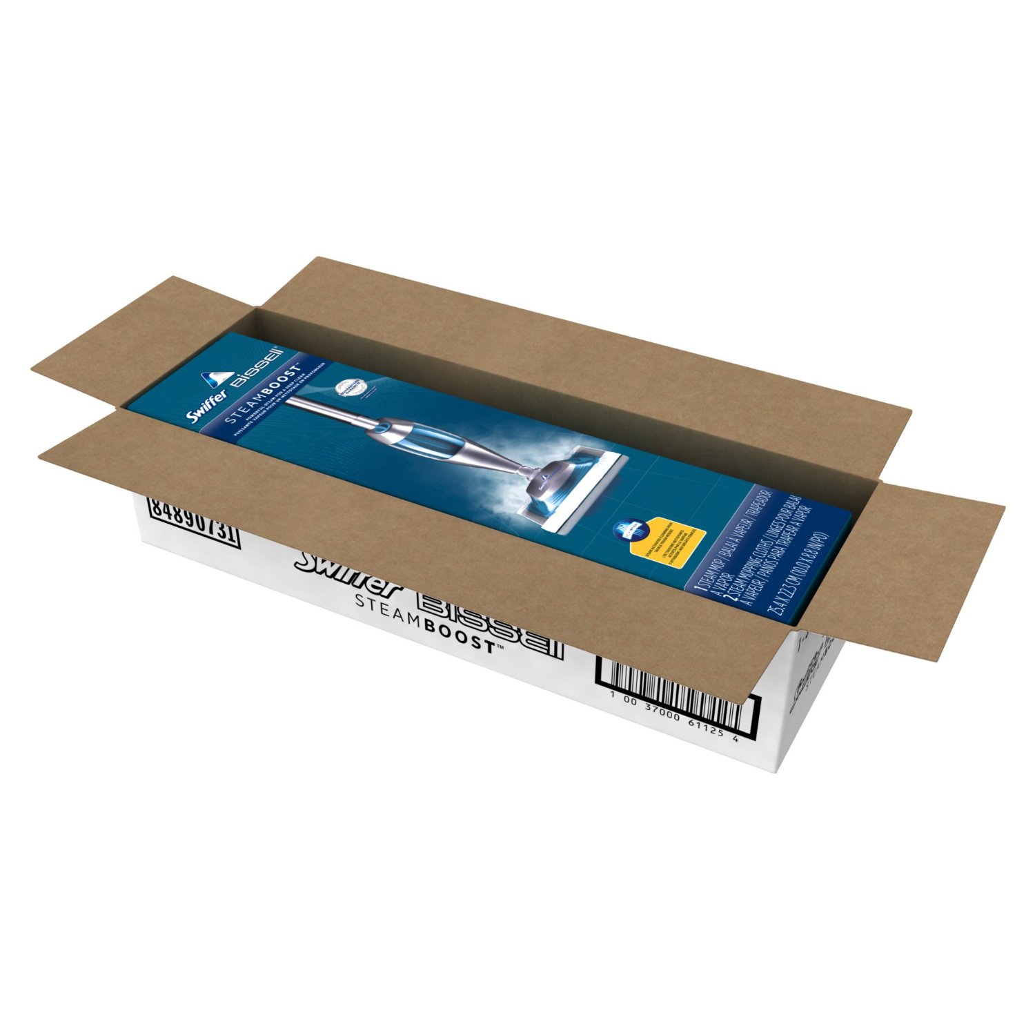 Swiffer SteamBoost powered by Bissell Steam Mop Starter Kit N11 free ...