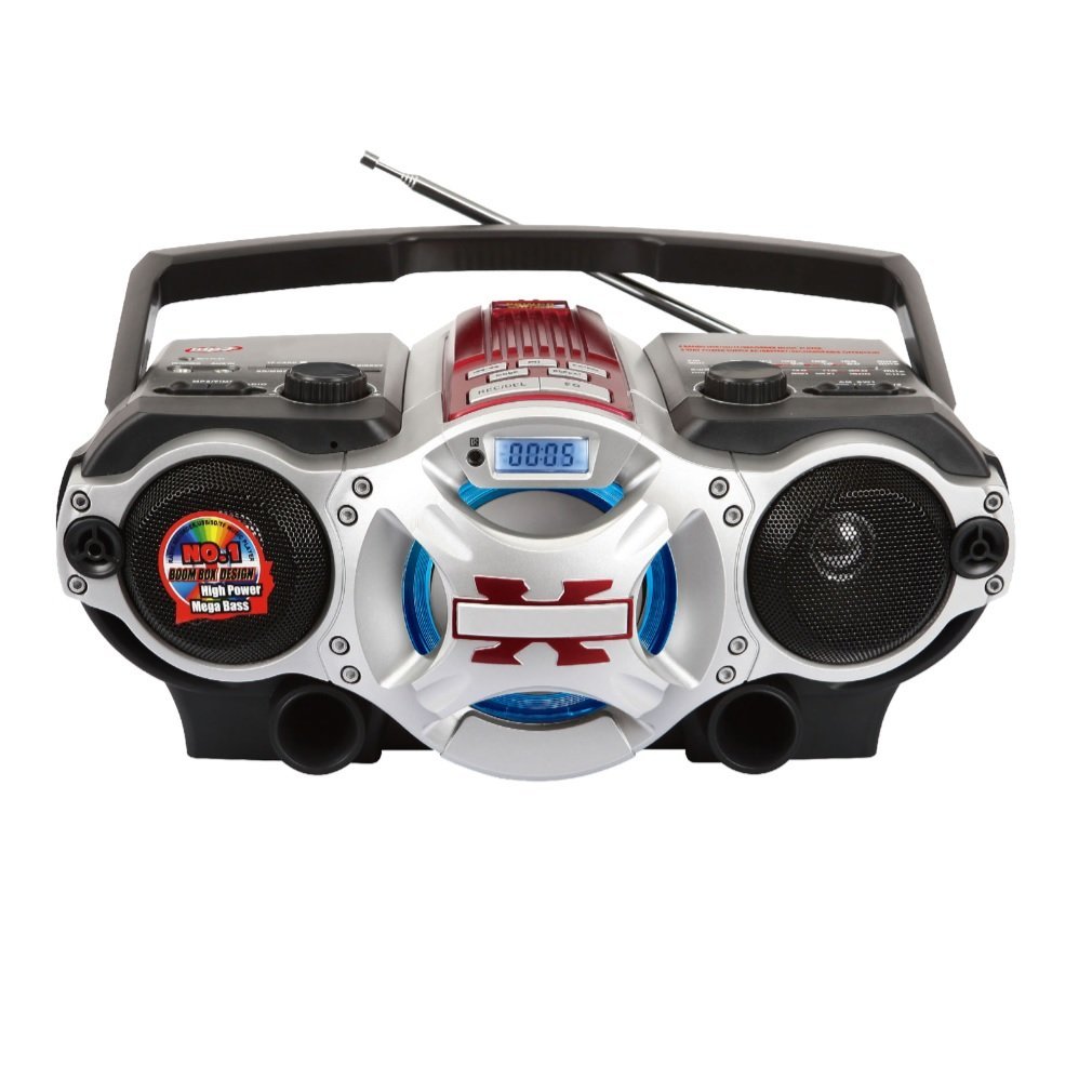 Supersonic SC-1495BT Portable Audio System w/Bluetooth/AM/FM/SW 1-2/USB ...