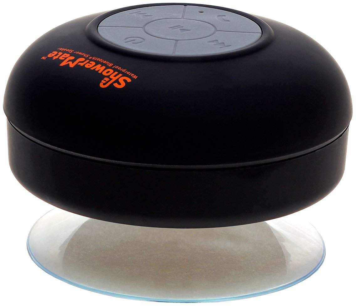 Shower-Mate S4 Water Resistant Built-in Hands-Free Bluetooth Portable ...