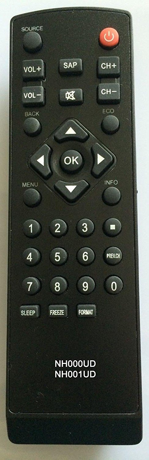 VINABTY New Replaced Remote NH000UD NH001UD fit for Emerson Sylvania ...