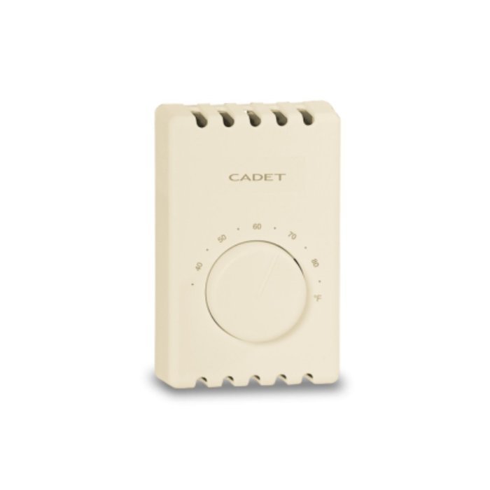 Cadet Bi-Metal Thermostat - Single Pole, 120/208/240 Volt, 22 Amp ...