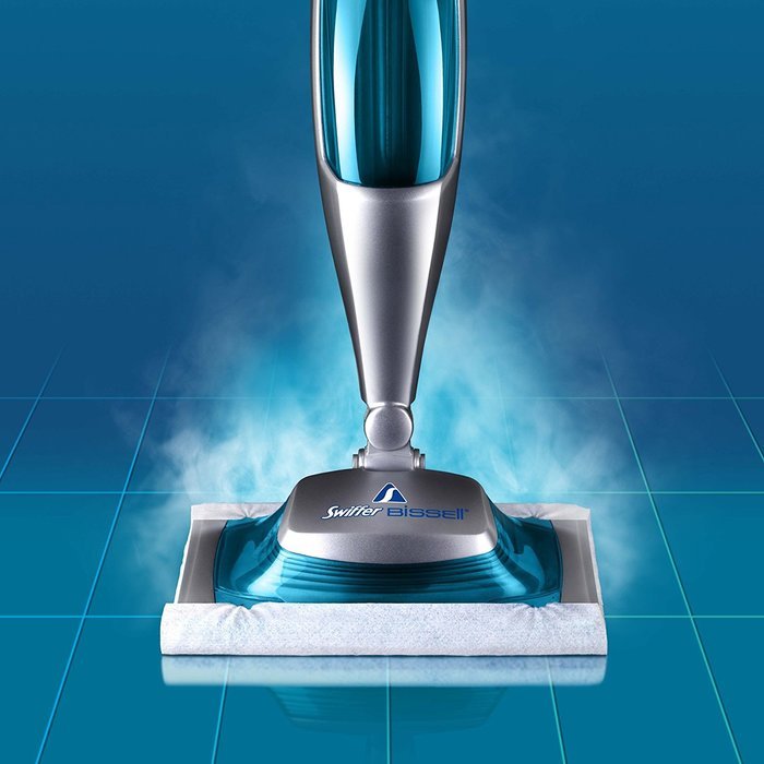Swiffer SteamBoost powered by Bissell Steam Mop Starter Kit N9 free ...