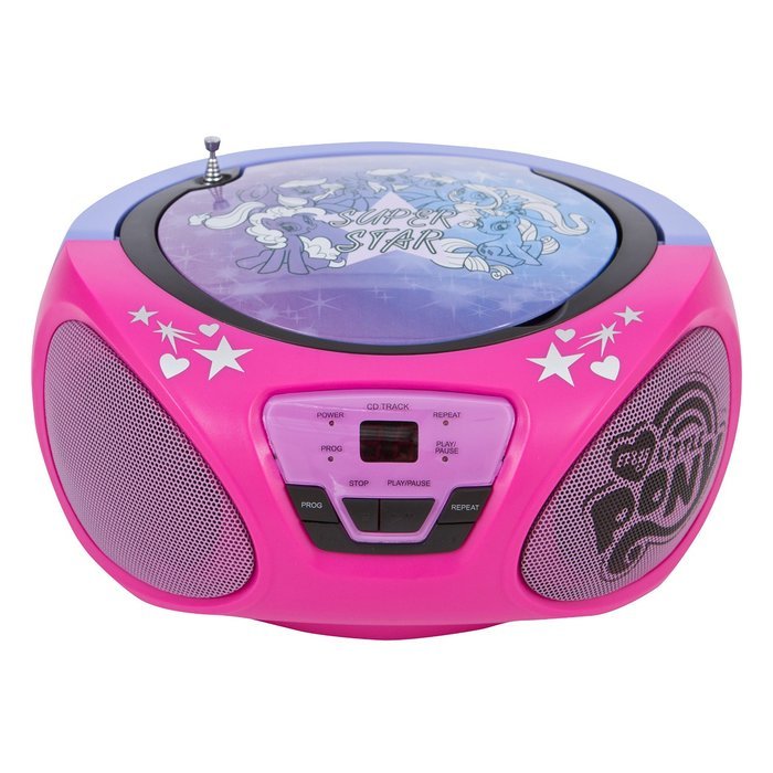 My Little Pony CD Boombox Player (56357-PNK) free image download