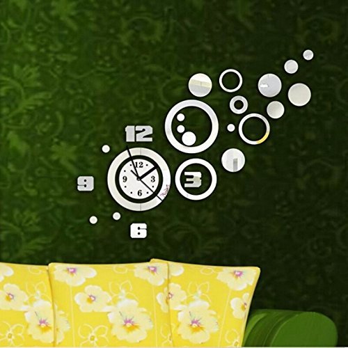 EverTrust(TM) New Promotion Hot Sale Quartz Wall sticker Mirror Modern ...