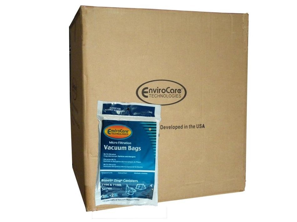 9 (3 pkgs) Bissell Zing Vacuum Bags + Filters Maintenance Kit 3210 ...