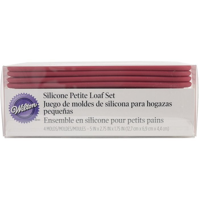 Wilton 2105 4641 Silicone Loaf Pan Set Mini Free Image Download
