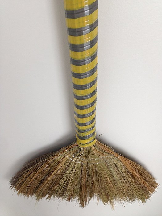 Zen Broom - Soft Indoor Broom w/ Large 16'' Head & Light / Flexible ...