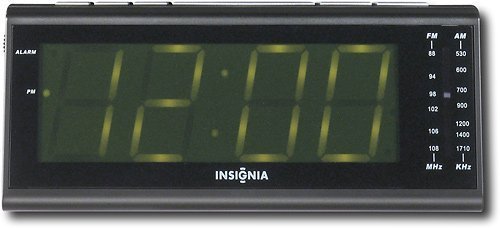 Insignia- AM/FM Alarm Clock Radio free image download