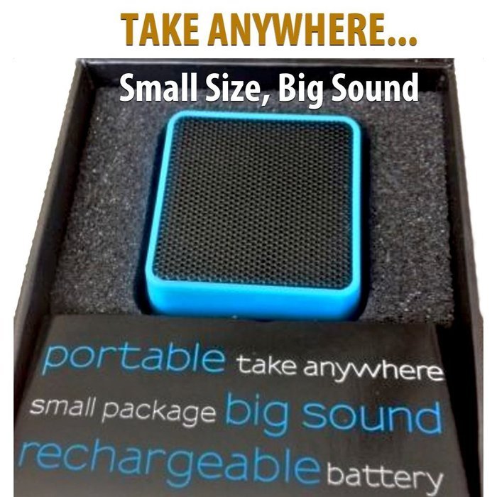 Block Universal Ultra-Portable Wireless Bluetooth Mini Speaker for ...