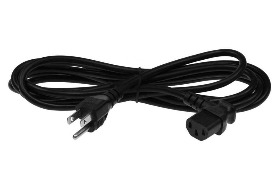 SF Cable, 10ft Left Angle Power Cord 10Amp 18/3 AWG NEMA 5-15P to C13 ...