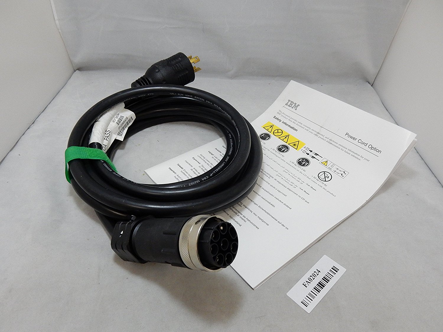 IBM 40K9614 / IBM DPI 30A CORD NEMA L6-30P free image download