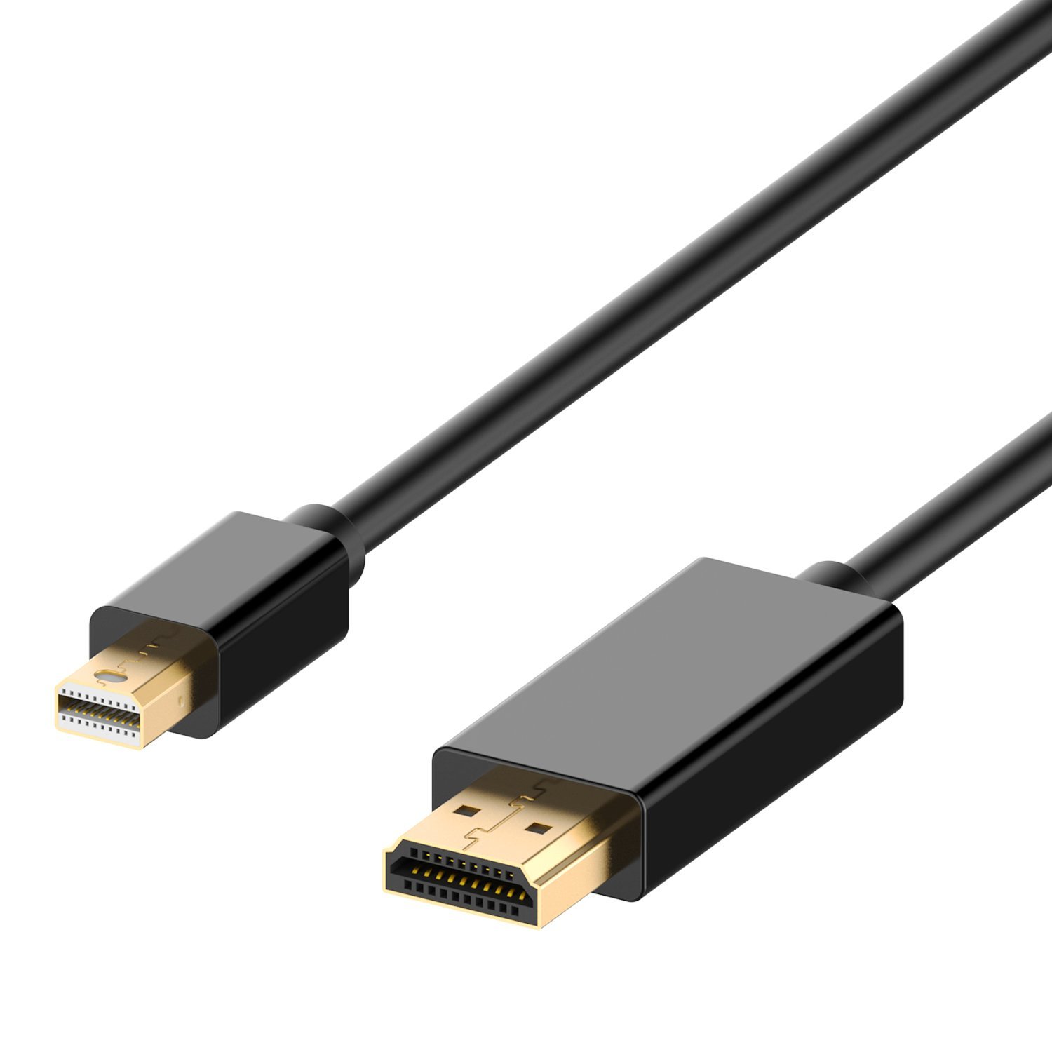Mini DP to HDMI, Rankie 6FT Gold Plated Mini DisplayPort (Thunderbolt ...