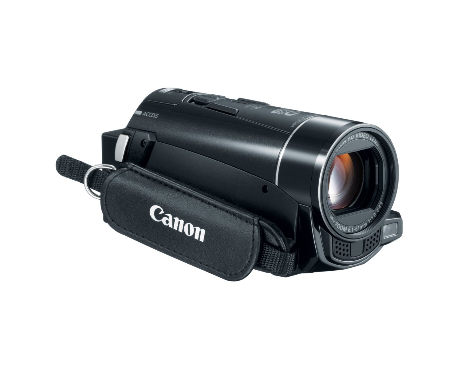Canon VIXIA HF M500 Full HD 10x Image Stabilized Camcorder with One ...