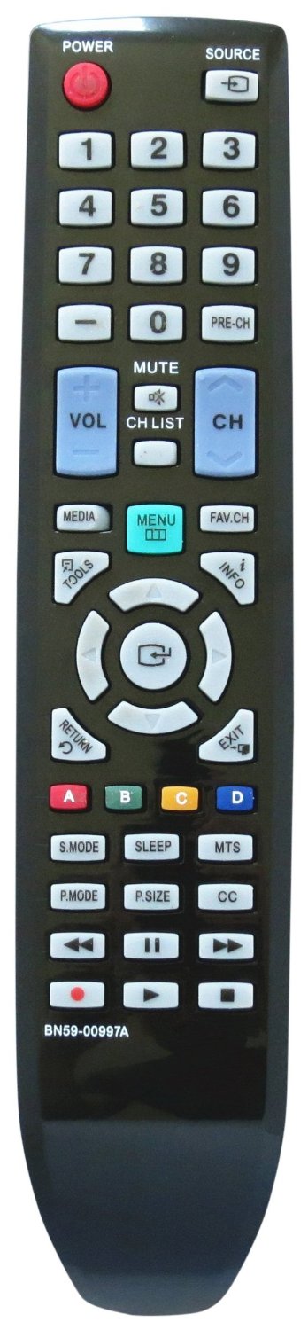 Samsung 997abn59 HDTV LCD LED TV Remote Control for Select Samsung TV ...