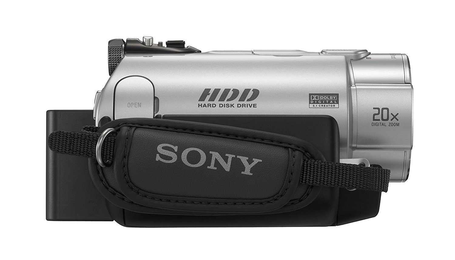 Sony DCR-SR300 6.1MP 40GB Hard Disk Drive Handycam Camcorder with 10x ...