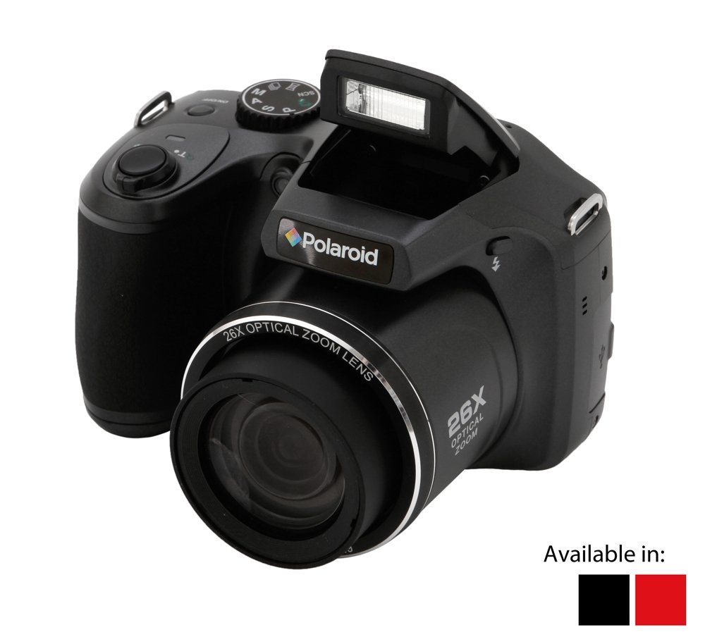 Polaroid IS2634-BLK-BOX-PR 16 Digital Camera with 3-Inch LCD (Black ...