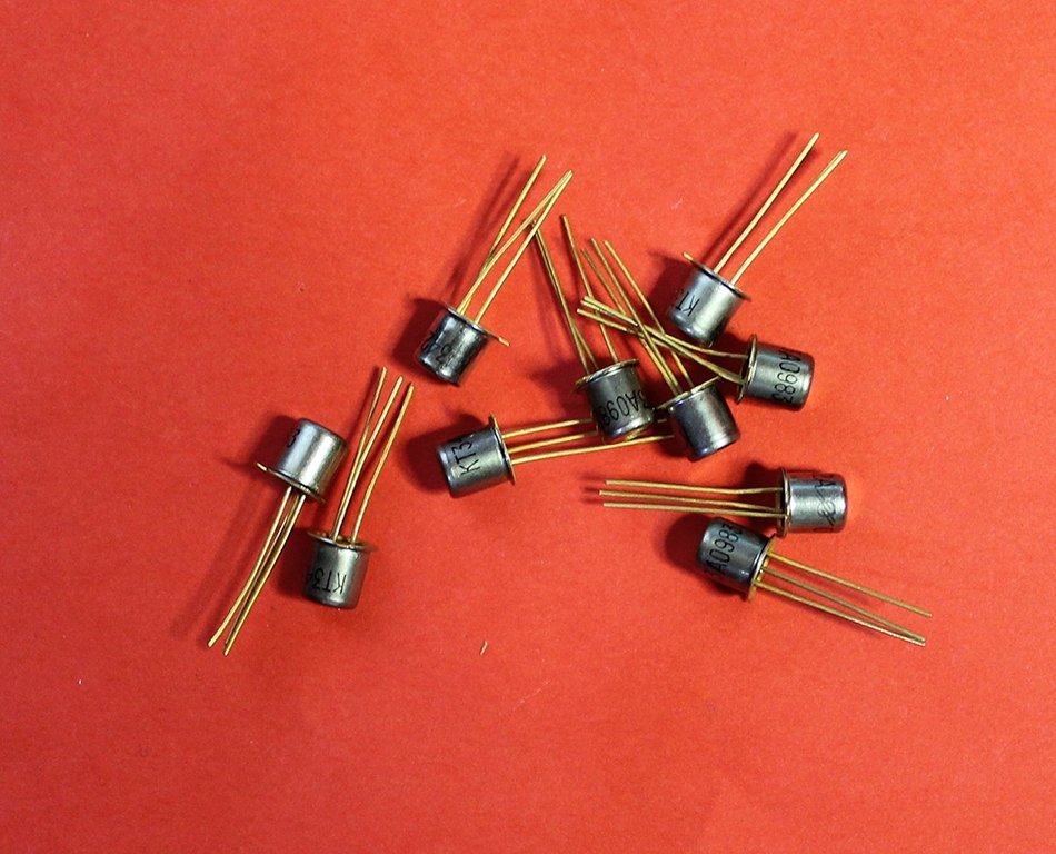 Transistor silicon military KT343A analogue BSY40 USSR 4 pcs free image ...