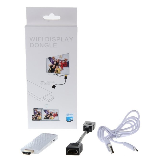 AMOITEC Full Hd 1080p Wireless Hdmi Adapter / Miracast Dongle/ Ezmirror ...