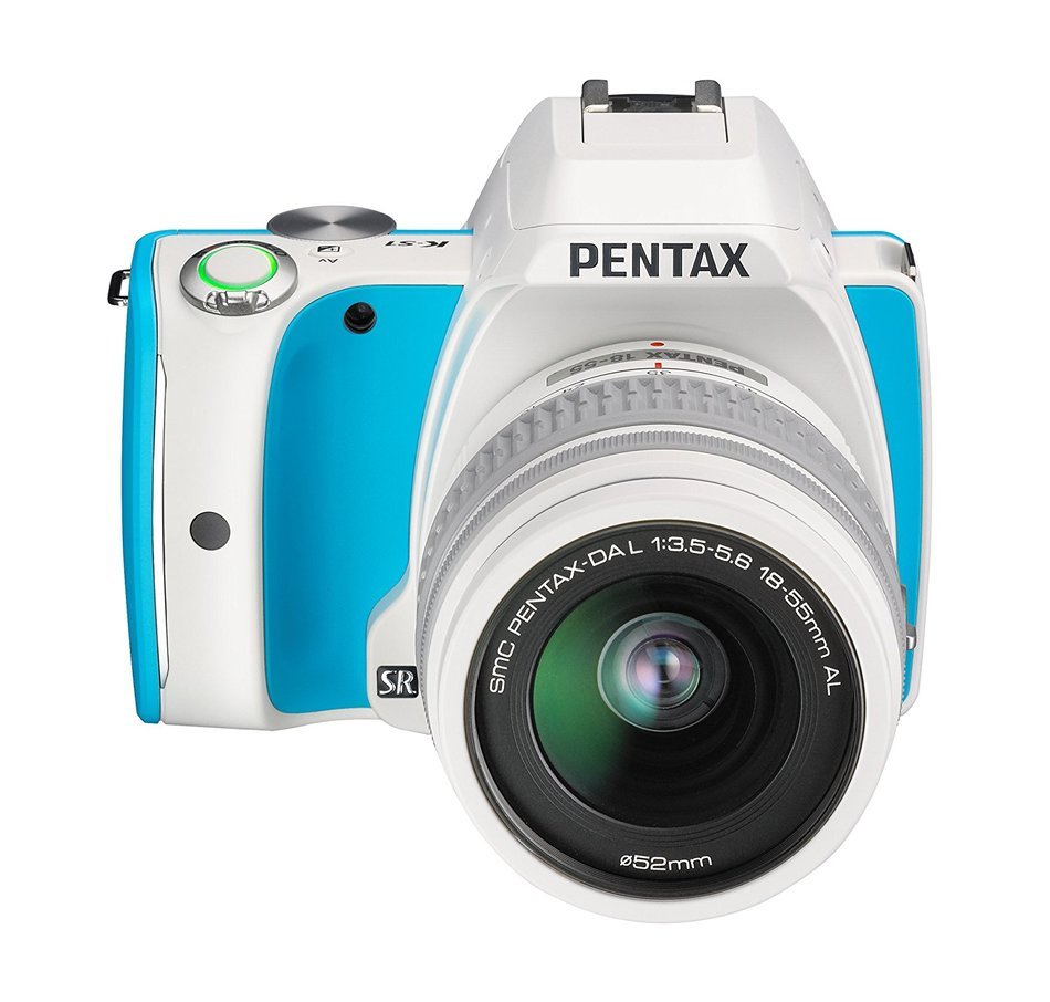 Pentax K-S1 Lens Kit (Blue Cream Soda) SLR Sweets Collection 20MP SLR ...