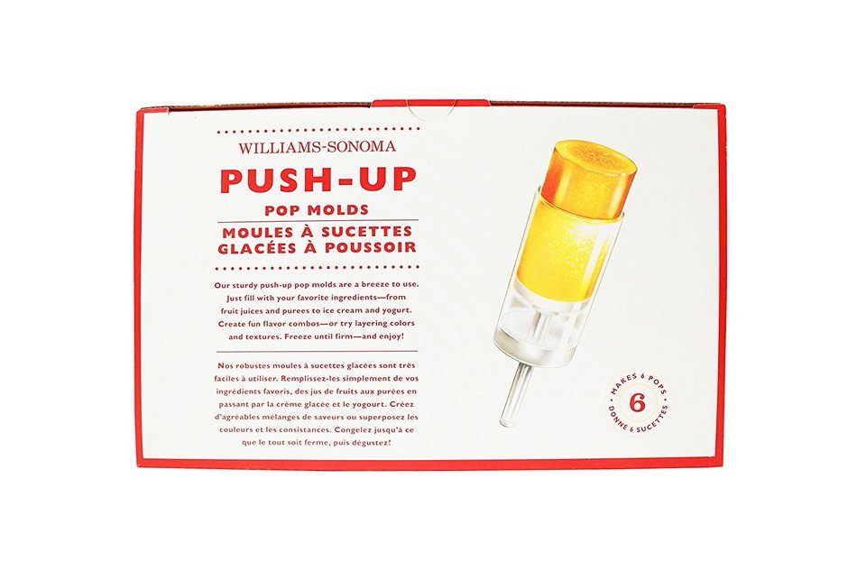 Williams-Sonoma Push-Up Pop Molds (6 Count) N2 free image download
