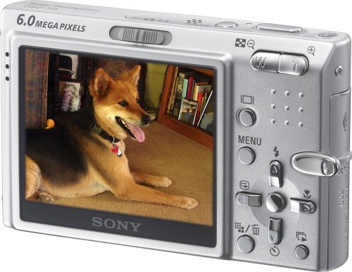 Sony Cybershot DSC-T9 6MP Digital Camera with 3x Optical Image ...