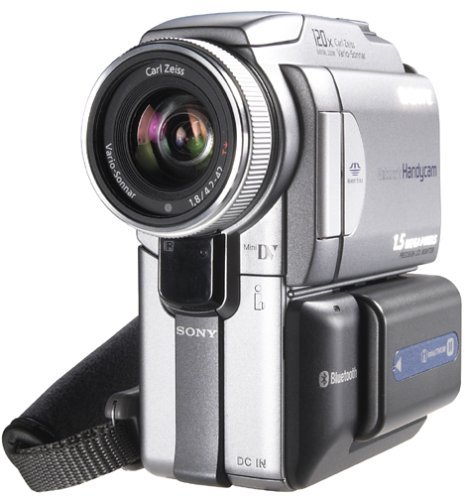 Sony DCRPC120BT MiniDV Camcorder w/ 2.5" LCD, Memory Stick, MPEG, Mega ...