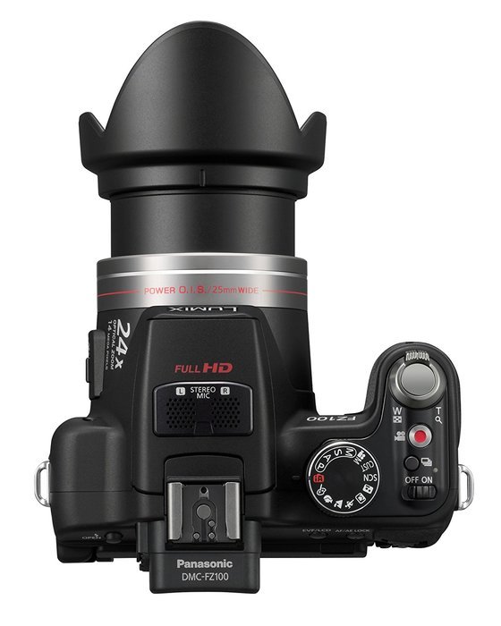 Panasonic Lumix DMC-FZ100 14.1 MP Digital Camera with 24x Optical Image ...