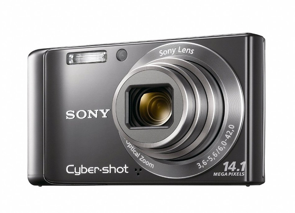 Sony DSC-W370 14.1MP Digital Camera with 7x Wide Angle Zoom with ...