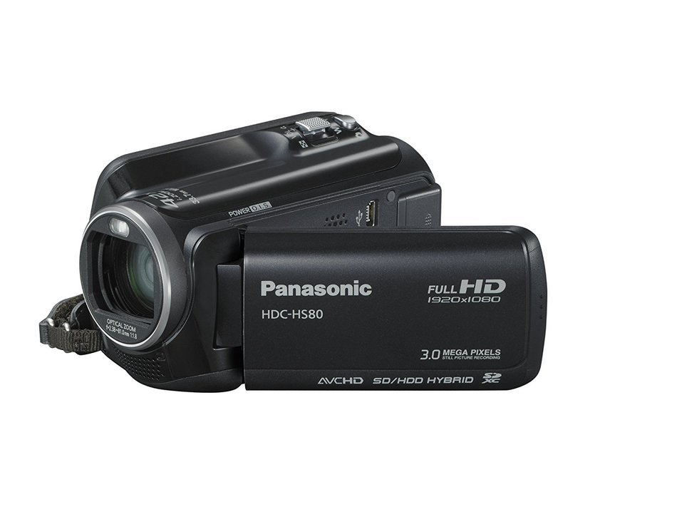 Panasonic HDC-HS80K HD HDD Camcorder (Black) N2 free image download