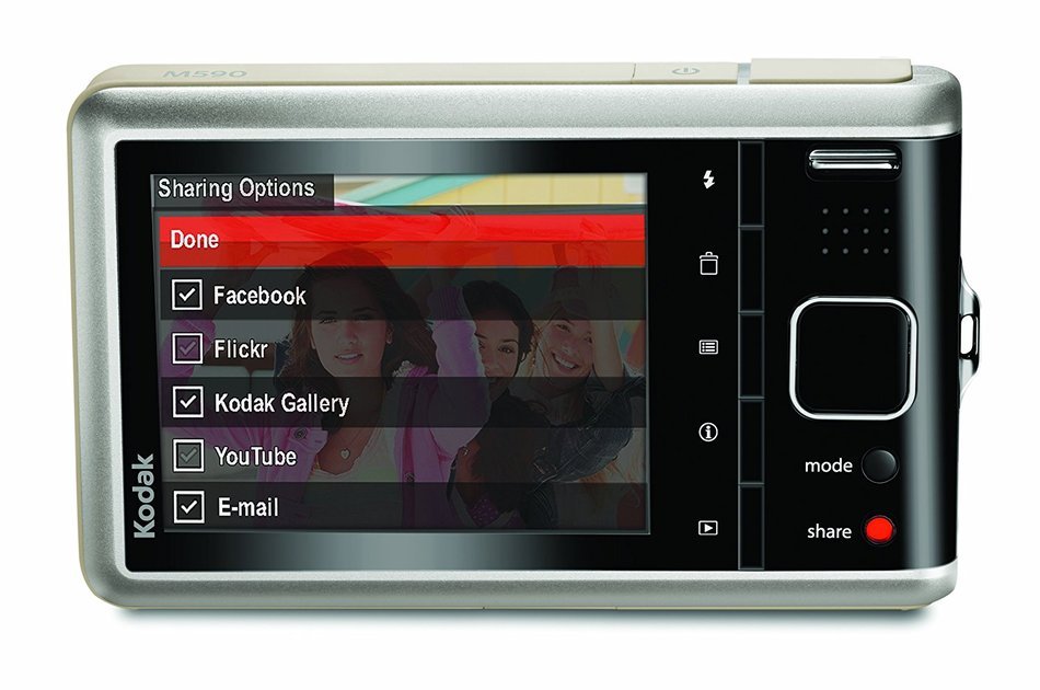 Kodak EasyShare M590 Digital Camera - Blue N16 free image download