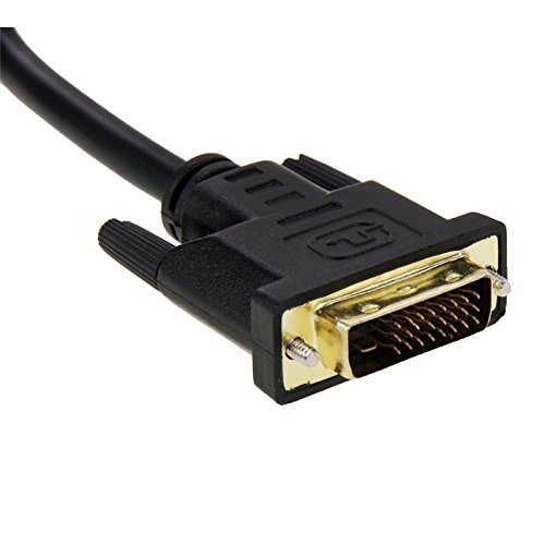 Generic DVI 24+1 Pin Male to 2 x HDMI Female Splitter Cable lenght 29 ...