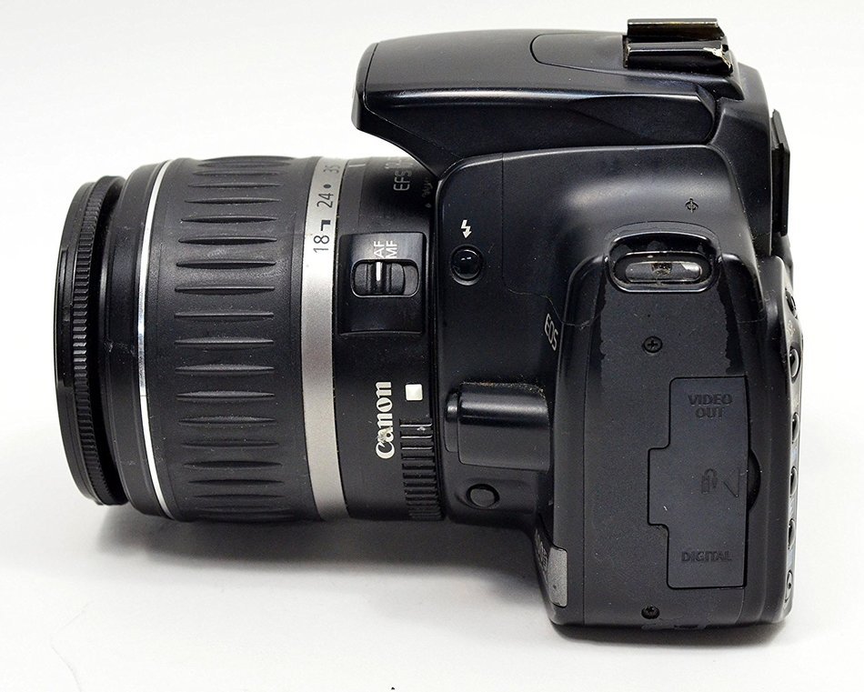 Canon EOS Kiss X (Rebel XTi / EOS-400D) 10 MP CMOS APS-C Digital SLR ...