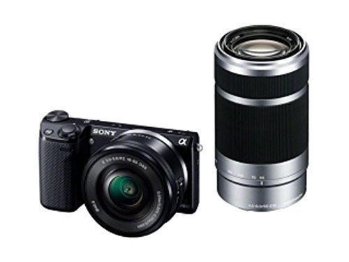 Sony mirrorless interchangeable lens camera ?? NEX-5R double zoom lens ...