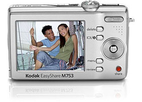 Kodak M753 7MP 3x Optical/5x Digital Zoom Camera (Blue) N2 free image ...