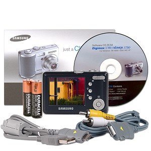 Samsung S700 7.2MP 3x Optical/5x Digital Zoom Camera (Black) N2 free ...