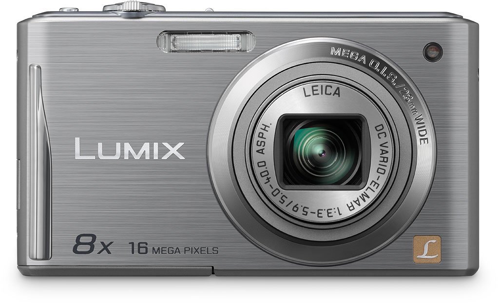 PANASONIC DMCFH27SC DIG CAM,16MP,8X,SILVER free image download