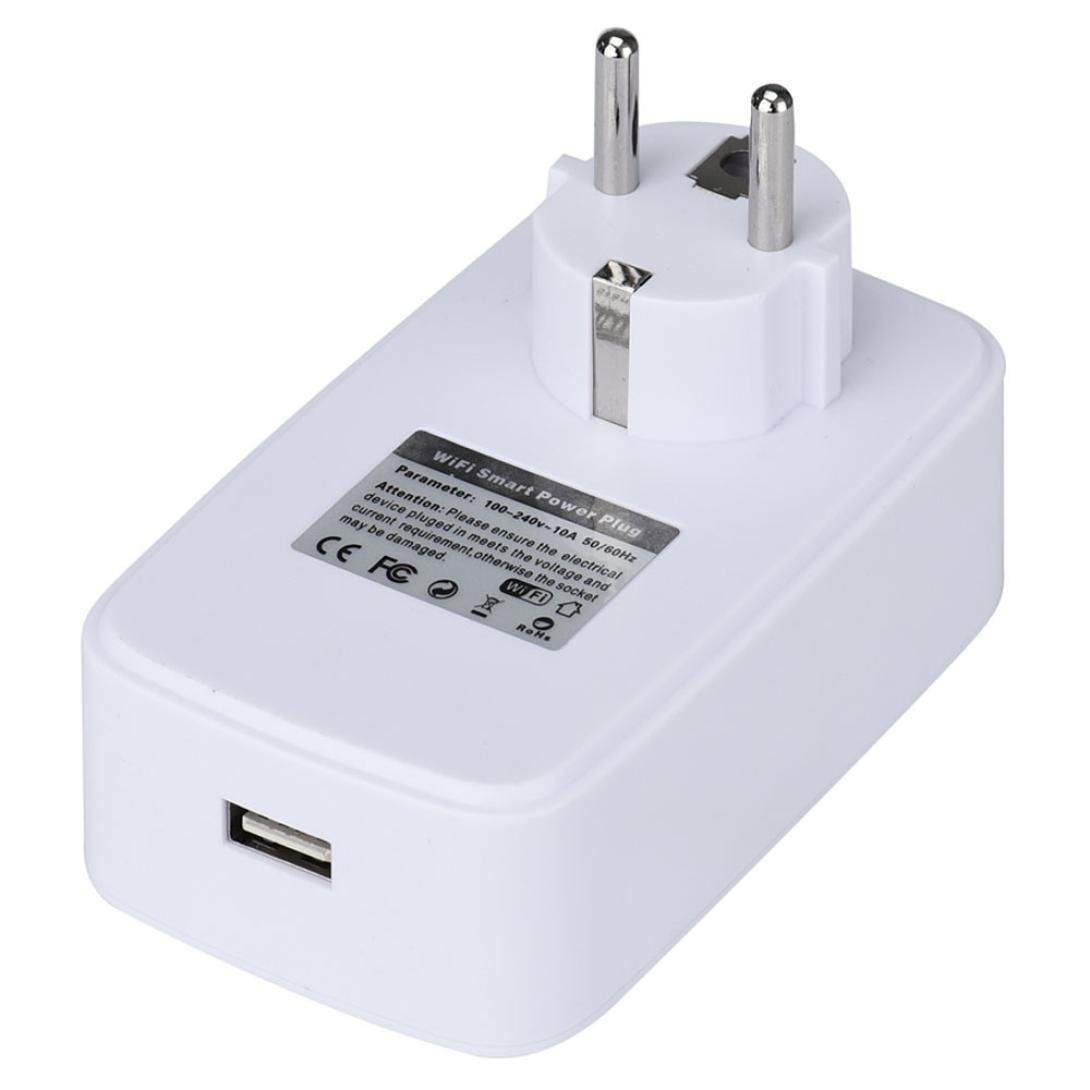 Alizzee 2.4G Wireless WIFI Phone Remote Control Smart Timer Socket, USB ...