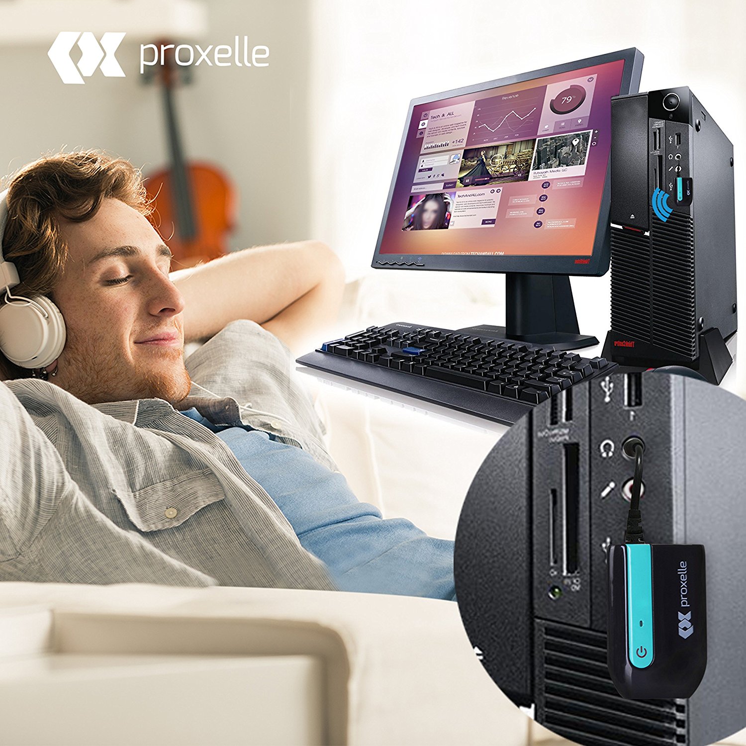 Bluetooth Audio Transmitter / Adapter - Transform your non-Bluetooth ...