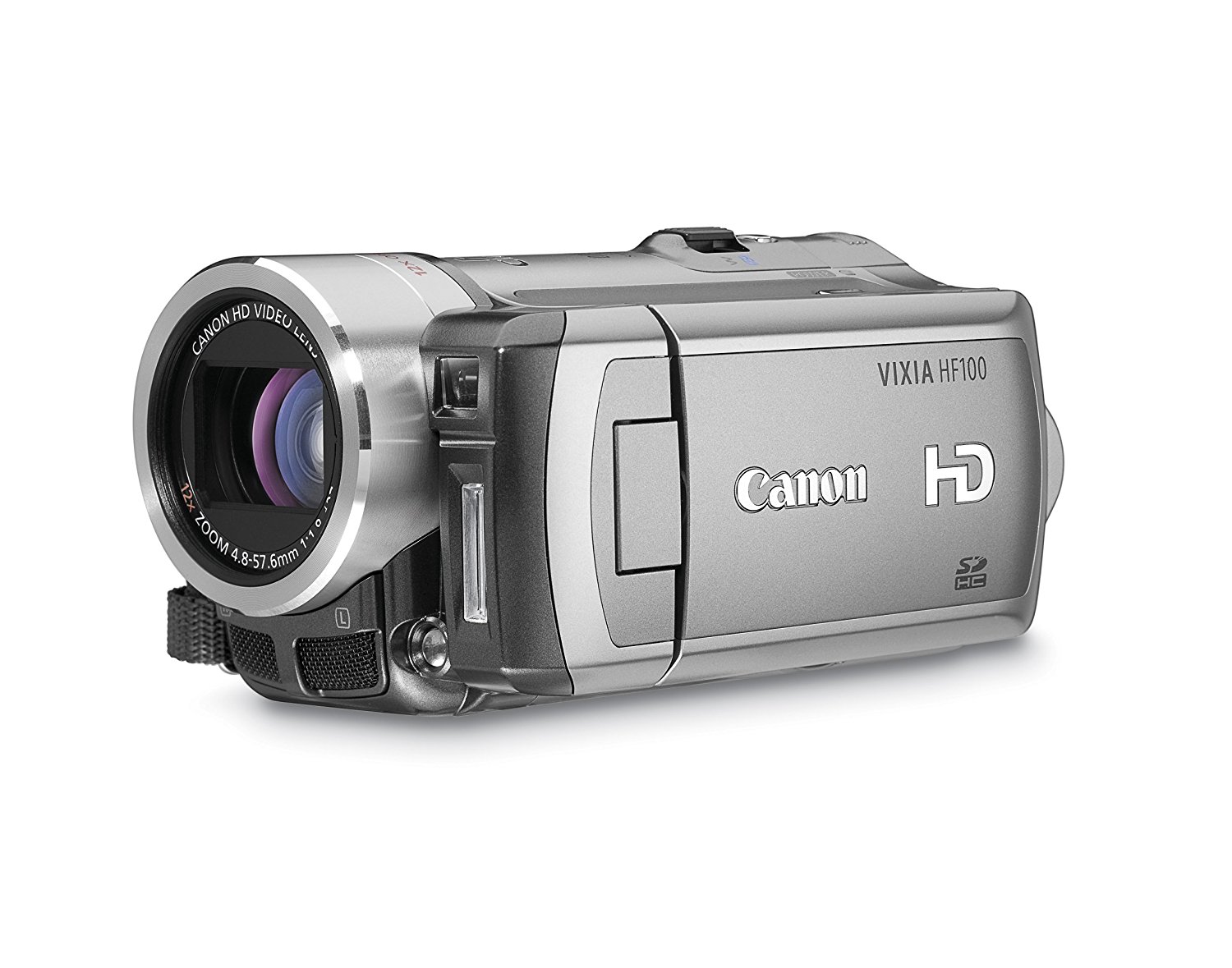 Canon VIXIA HF100 Flash Memory High Definition Camcorder with 12x ...