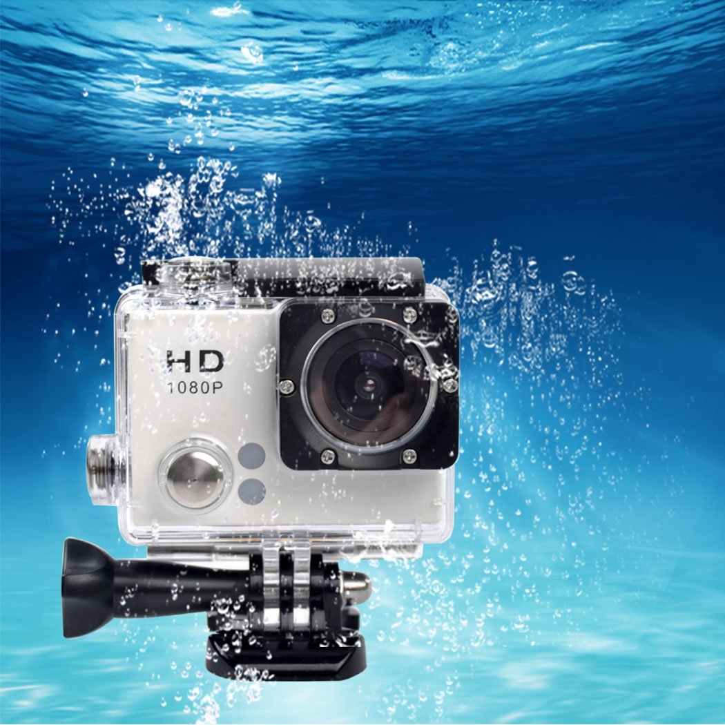 Inkint Full HD 1080p Waterproof Sports Camera/ Action Camcorder with ...