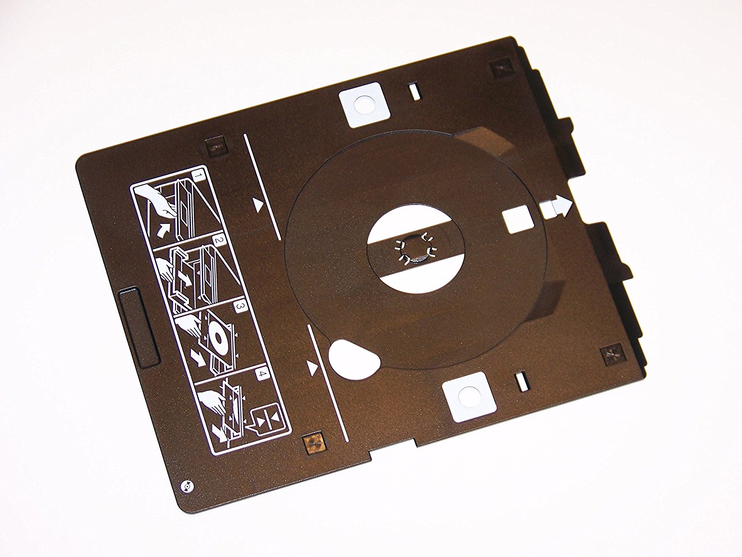 CD Print Printer Printing Tray: Epson XP-720, XP-721, XP-760, XP-820 ...