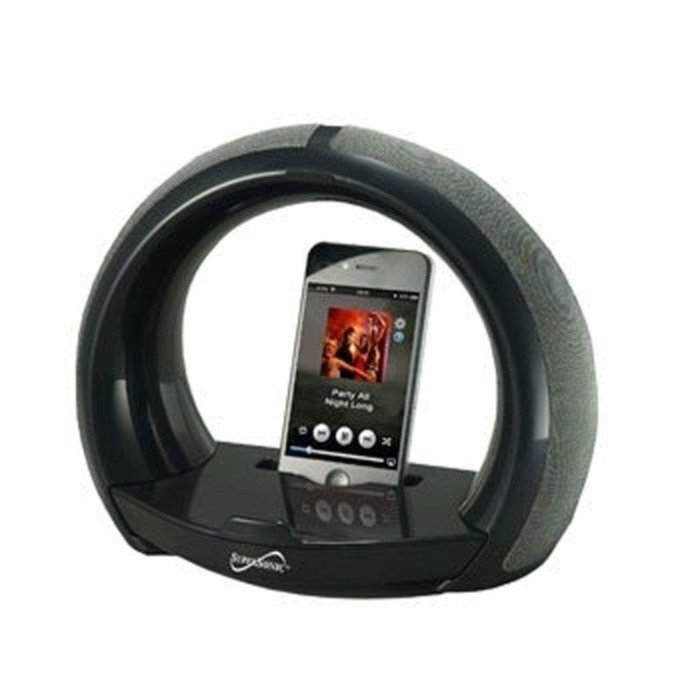 Supersonic Portable MP3 Speaker with 3.5mm Auxiliary Jack and FM Radio ...