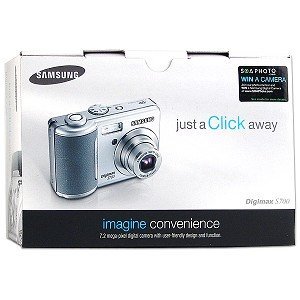 Samsung S700 7.2MP 3x Optical/5x Digital Zoom Camera (Black) N3 free ...