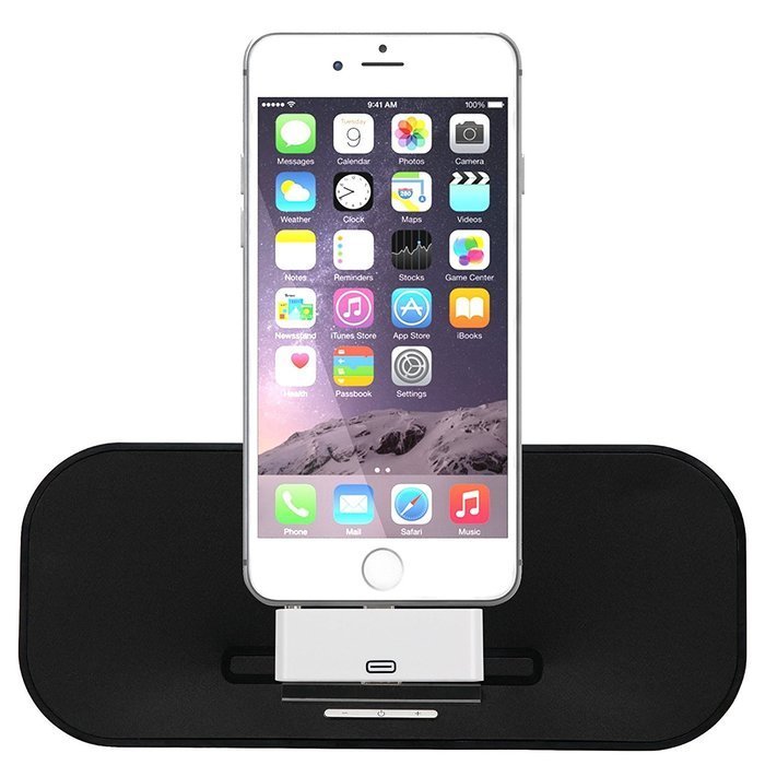 DURAGADGET AZATOM iFLUTE Docking Station / Speaker Audio Adapter - High ...