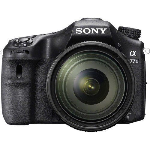 Sony Alpha A77 II Wi-Fi Digital SLR Camera with 16-50mm Lens & VG-C77AM ...