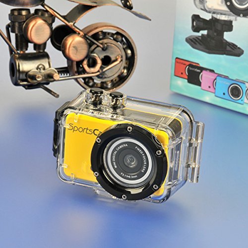 M200 Waterproof 720P 1.3 MP CMOS Action Sports Camera / Car DVR w/ TF ...